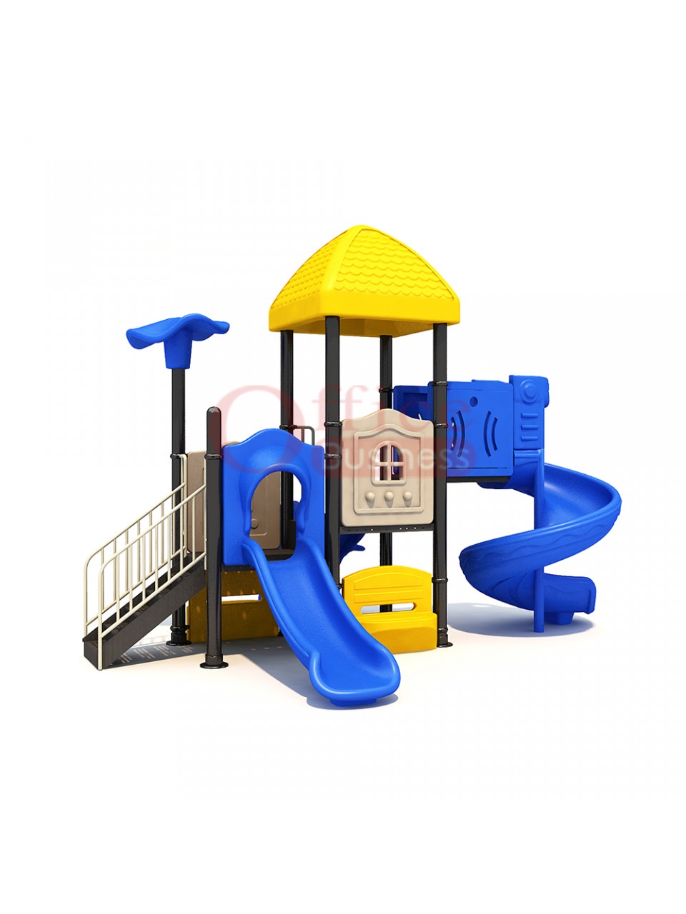 เครื่องสนามเด็กเล่น สพฐ. สำหรับศูนย์เด็กเล็ก ขนาด 510*370*380(H) ซม. ...